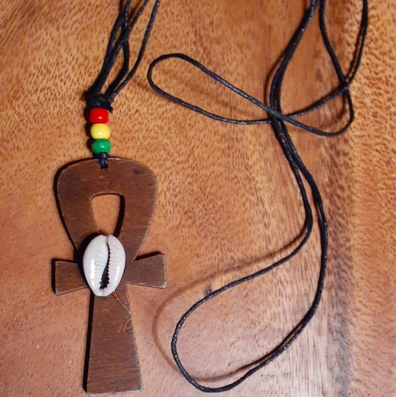 Accessories | Mens Afrocentric Wooden Ankh Necklace | Poshmark
